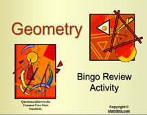 Interactive Bingo Slides for Geometry